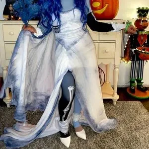 Corpse Bride Costume Homemade Emily From Corpse Bride Halloween